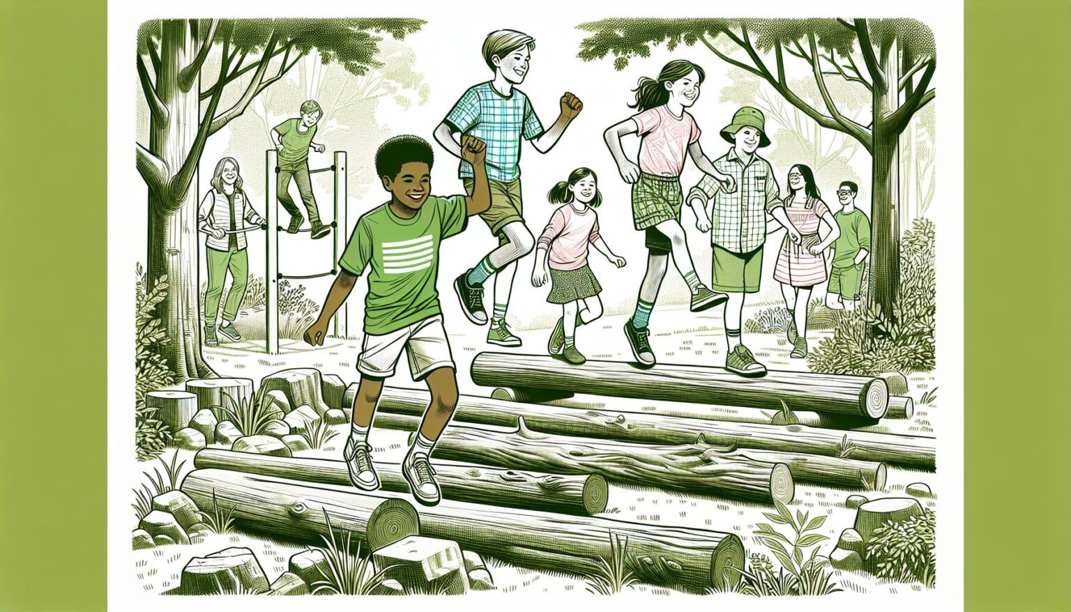 10 Building a Nature-Based Obstacle Course Ideas That Spark Wild ...
